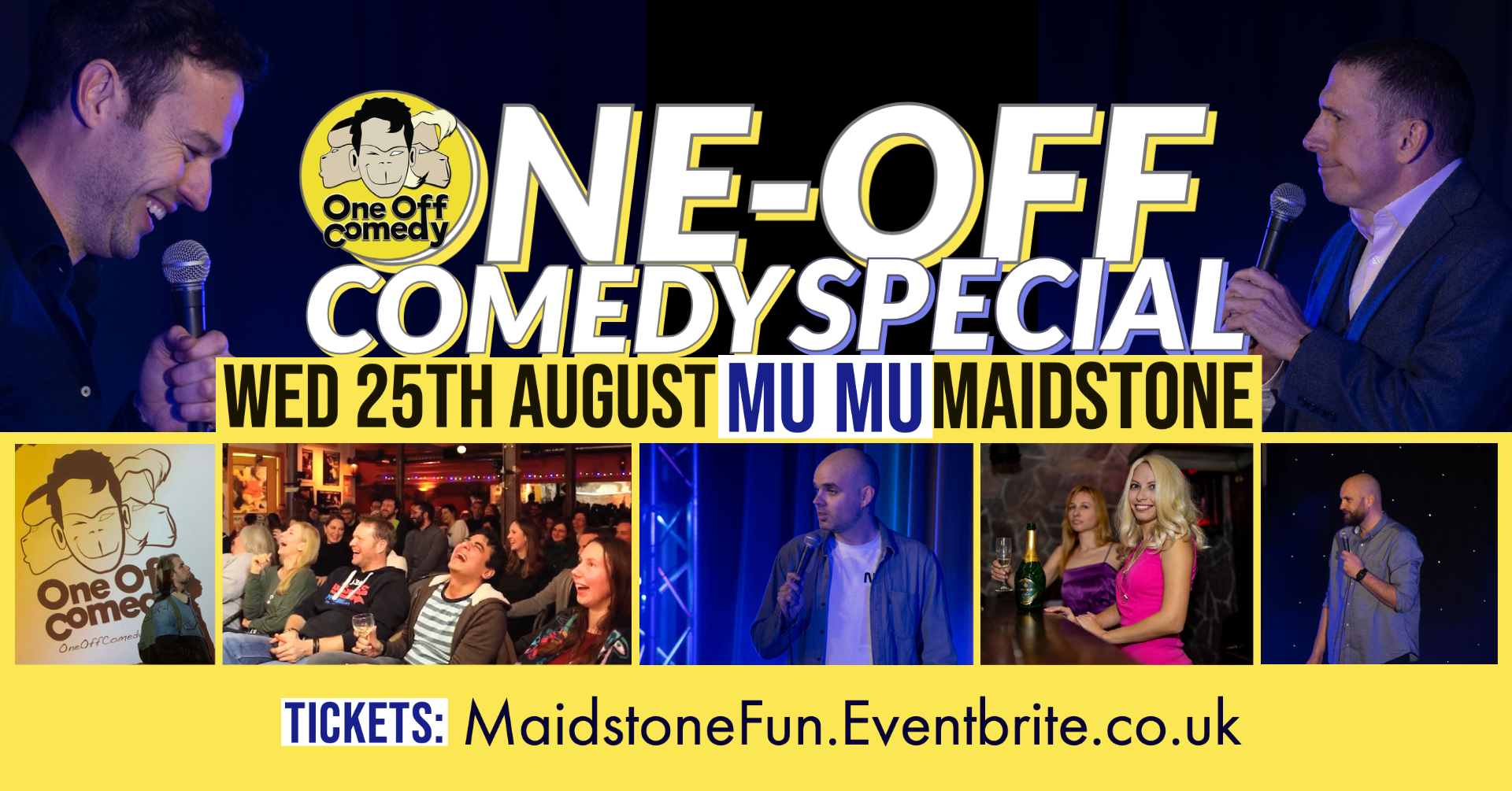 Maidstone - Super Funny Comedy Special at Mu Mu! - One Off Comedy
