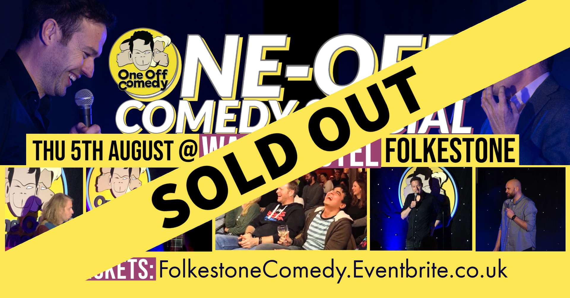 Folkestone - One Off Comedy Special @ Wards Hotel! - One Off Comedy