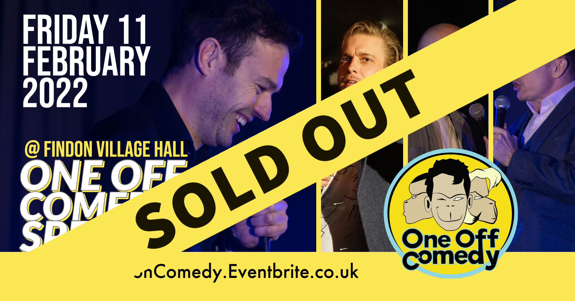 Findon - One Off Comedy Special @ Findon VH! - One Off Comedy