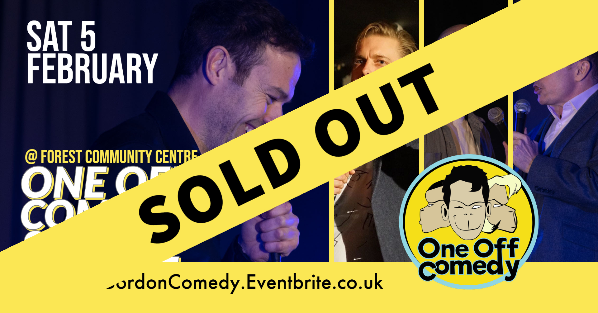 Bordon - One Off Comedy Special @ Forest CC! - One Off Comedy