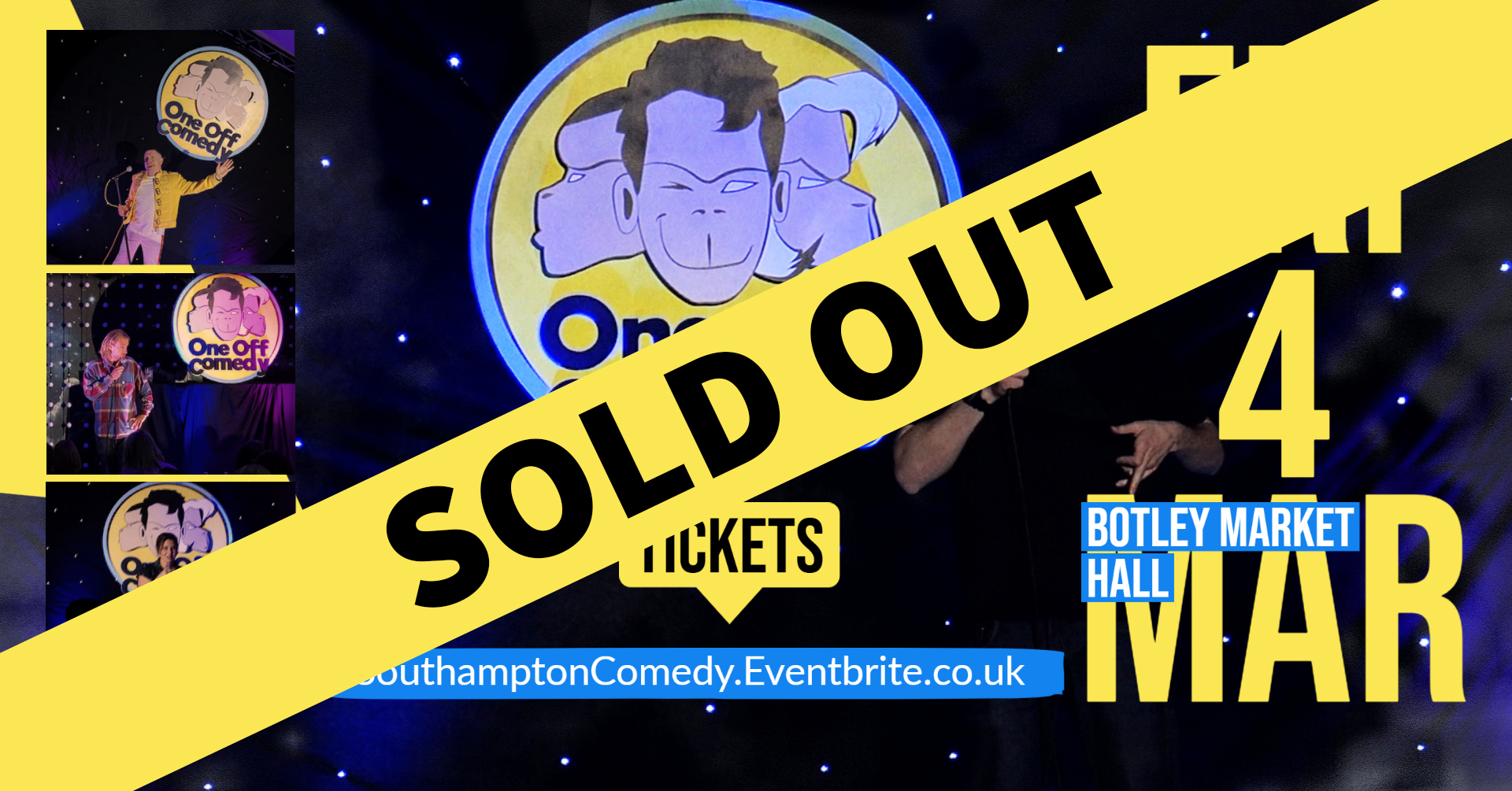 Botley, Southampton - One Off Comedy Special @ Botley Market Hall ...