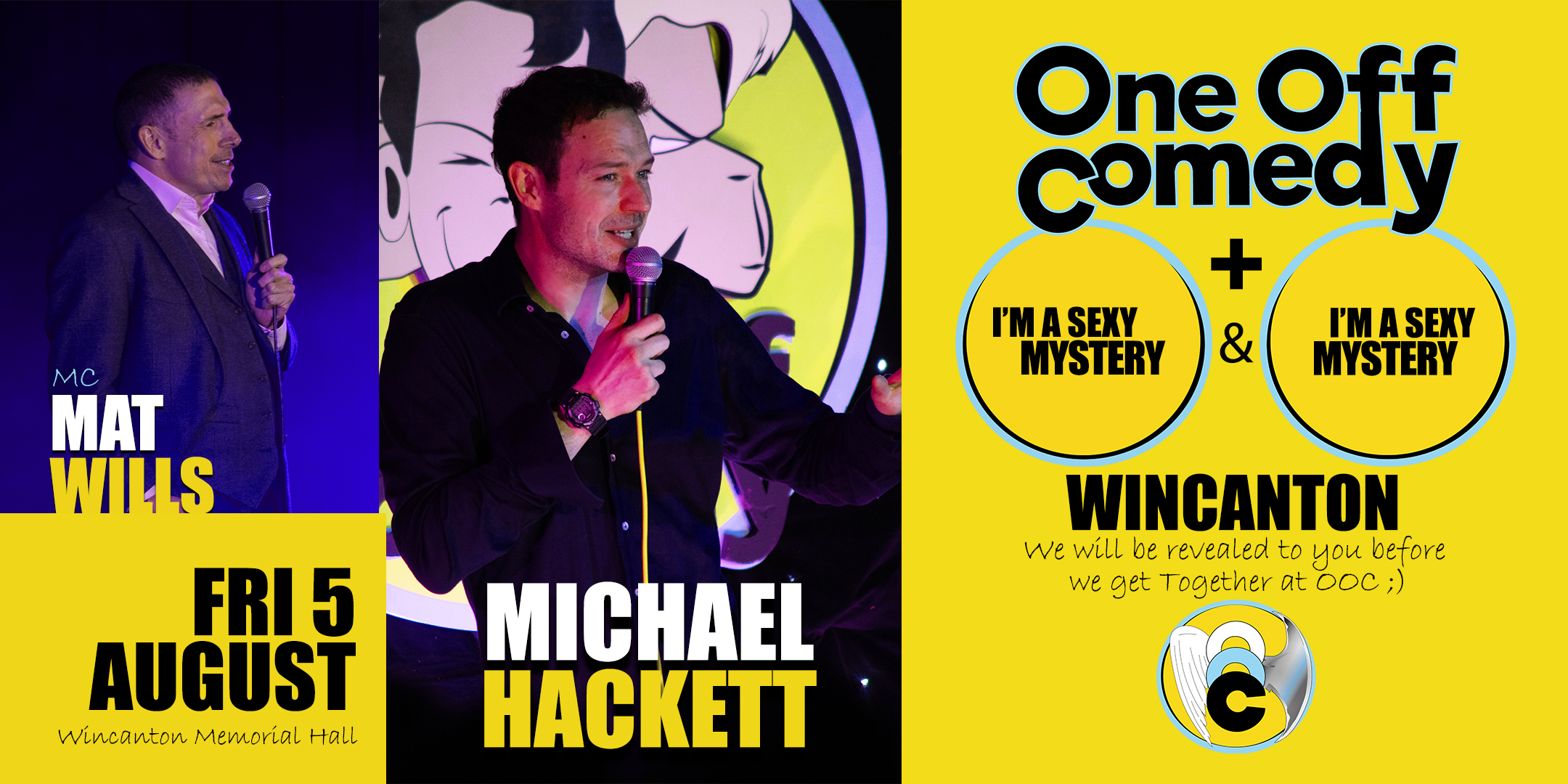 Wincanton - One Off Comedy Special @ Wincanton Memorial Hall! - One Off Comedy