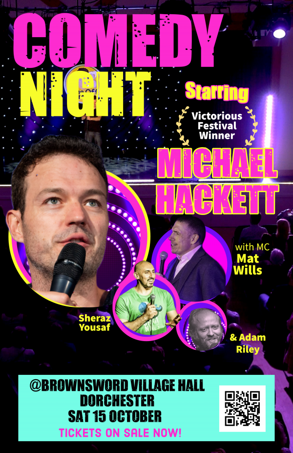 Michael Hackett's Comedy Roadshow - Poundbury, Dorchester - One Off Comedy
