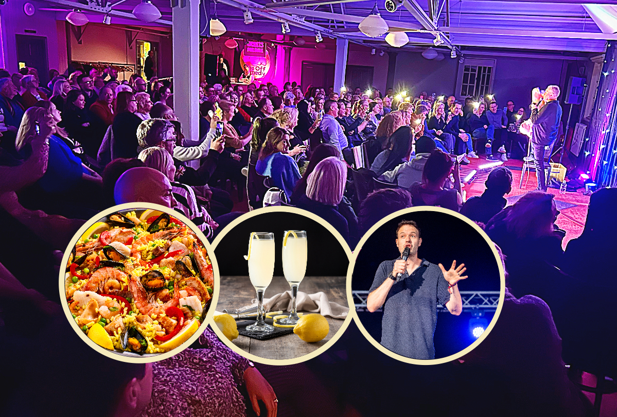 Soho Comedy + Free Paella & Prosecco - One Off Comedy